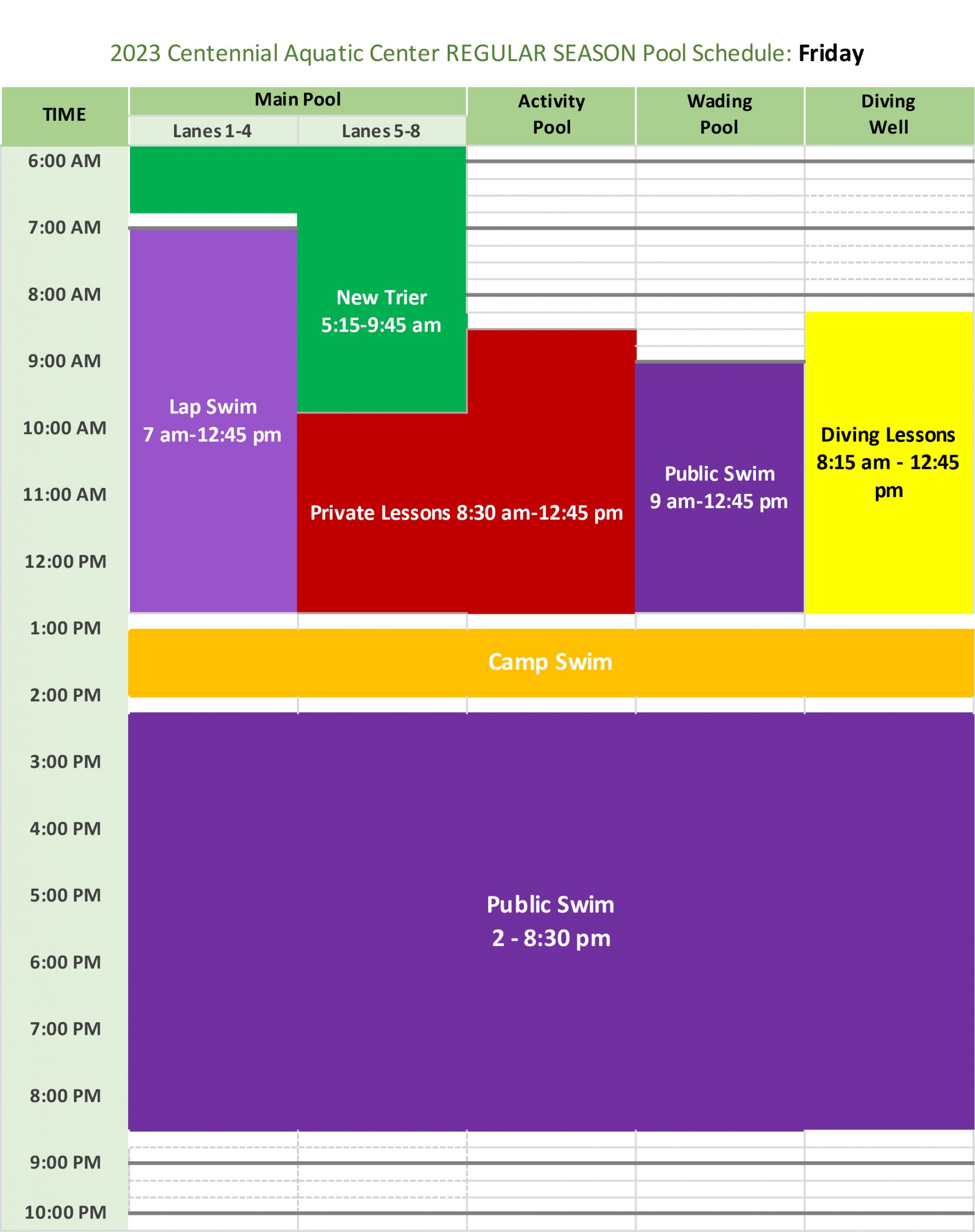 Centennial Family Aquatic Center - Wilmette Park District